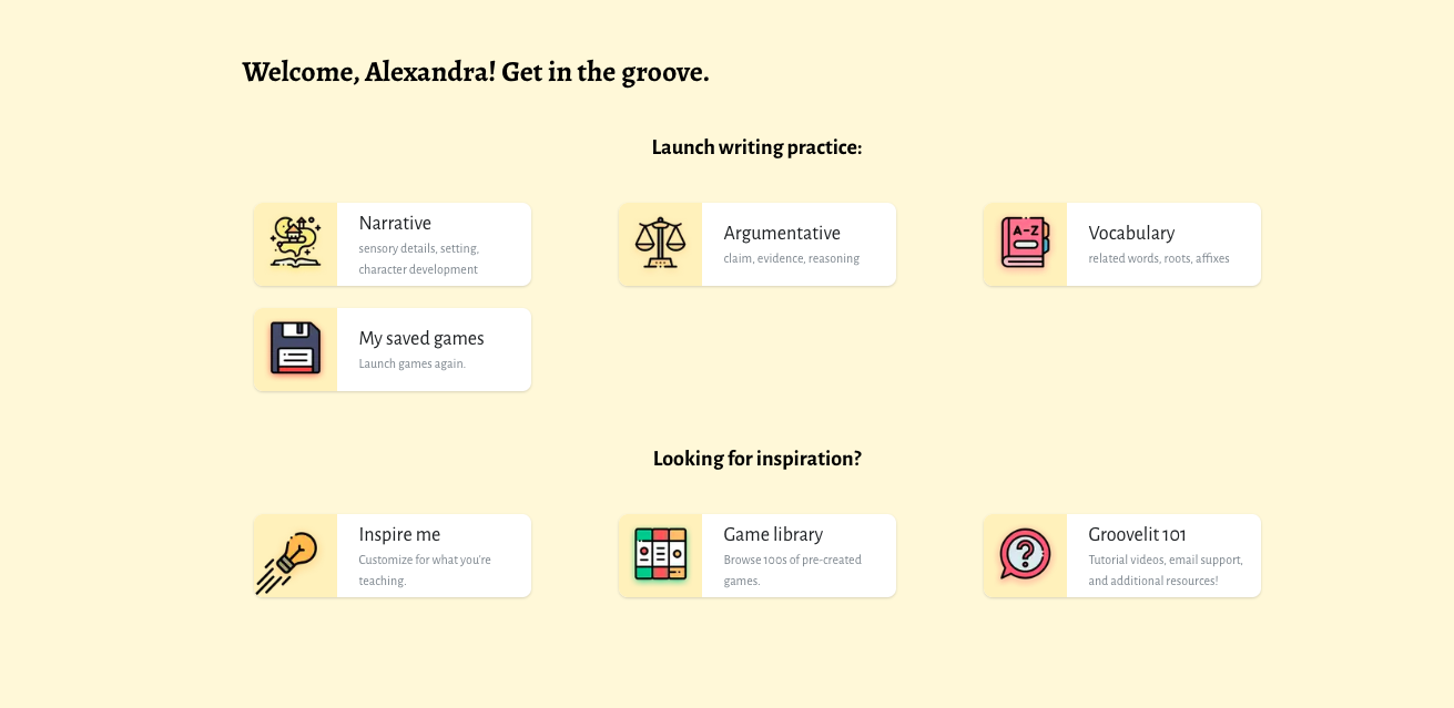 J’ai testé Groovelit, un site pour développer l'écriture et enrichir le ...